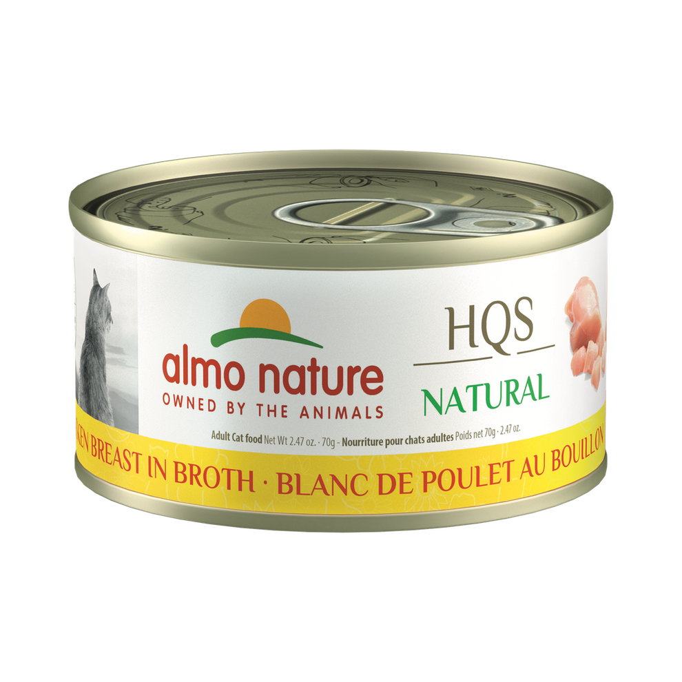 Almo Nature Natural HQS Chicken Breast in broth – PetsB2BDirect